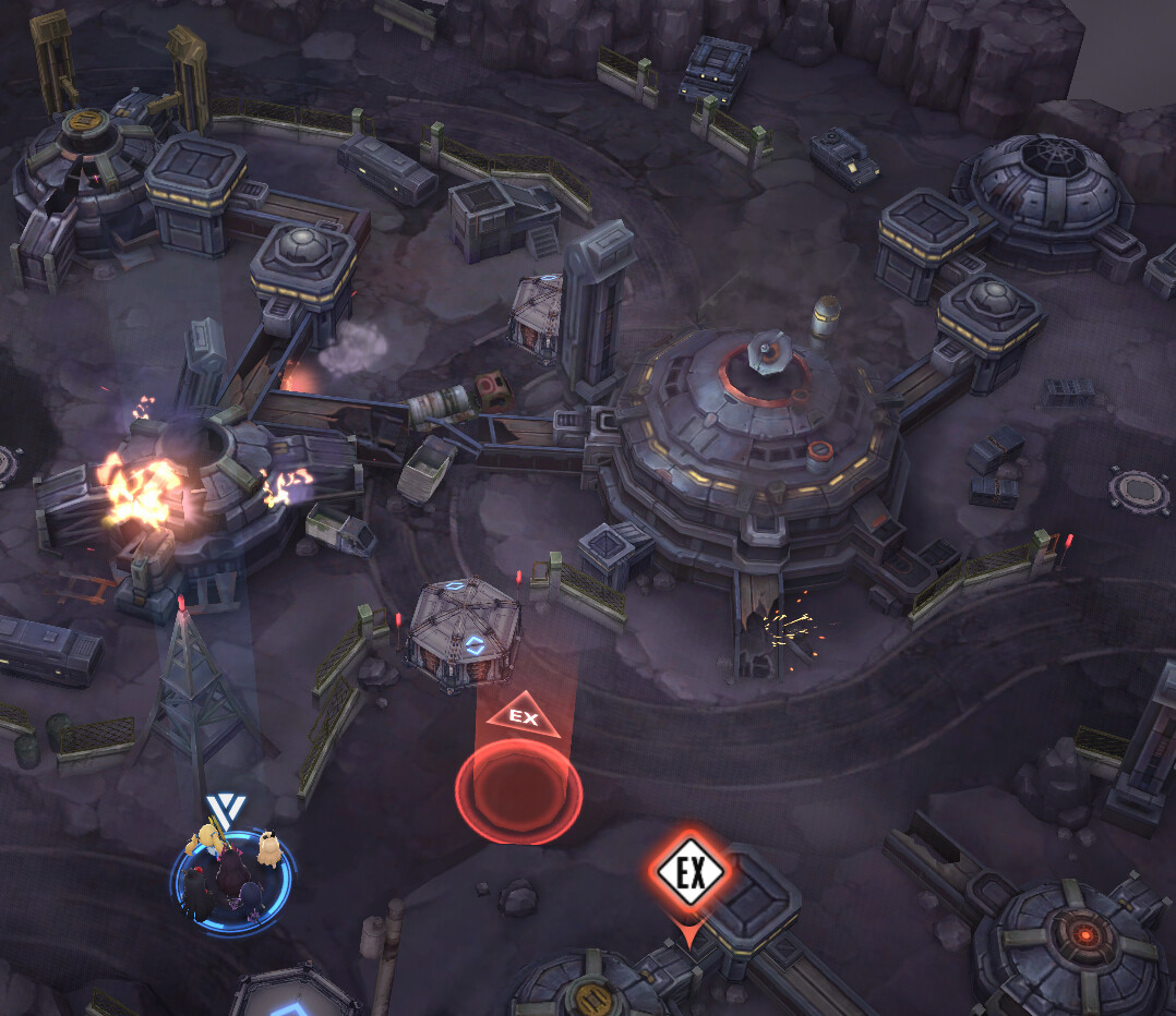 ArtStation - Goddess of Victory: NIKKE - 3D Field Map [Greathole_18]