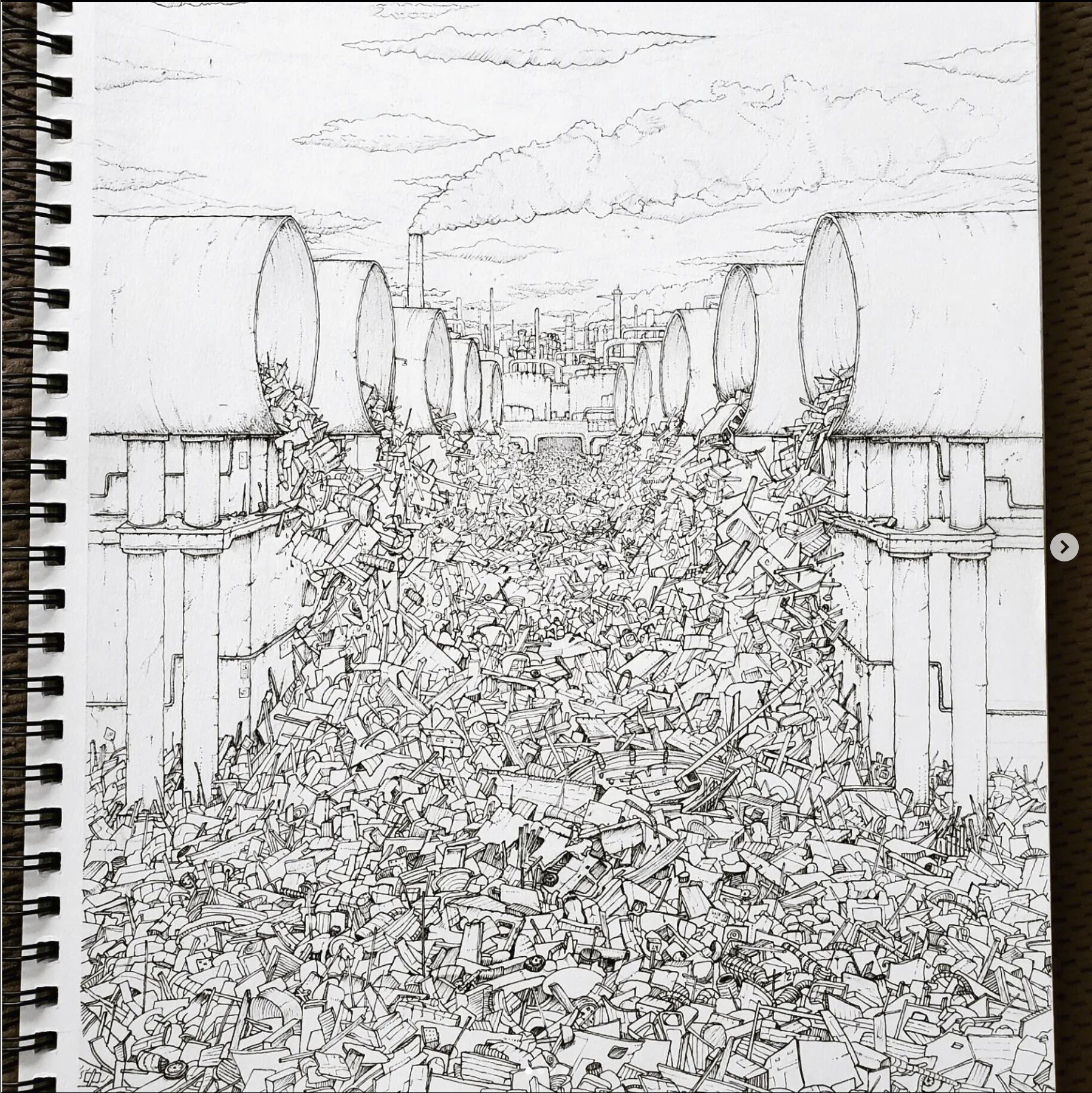 ArtStation - Ink Drawing