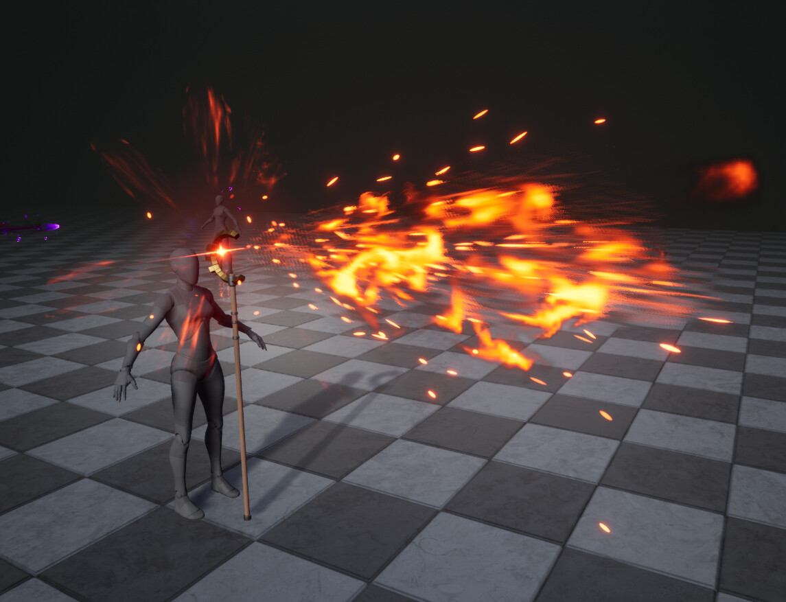 ArtStation - Fire Burst