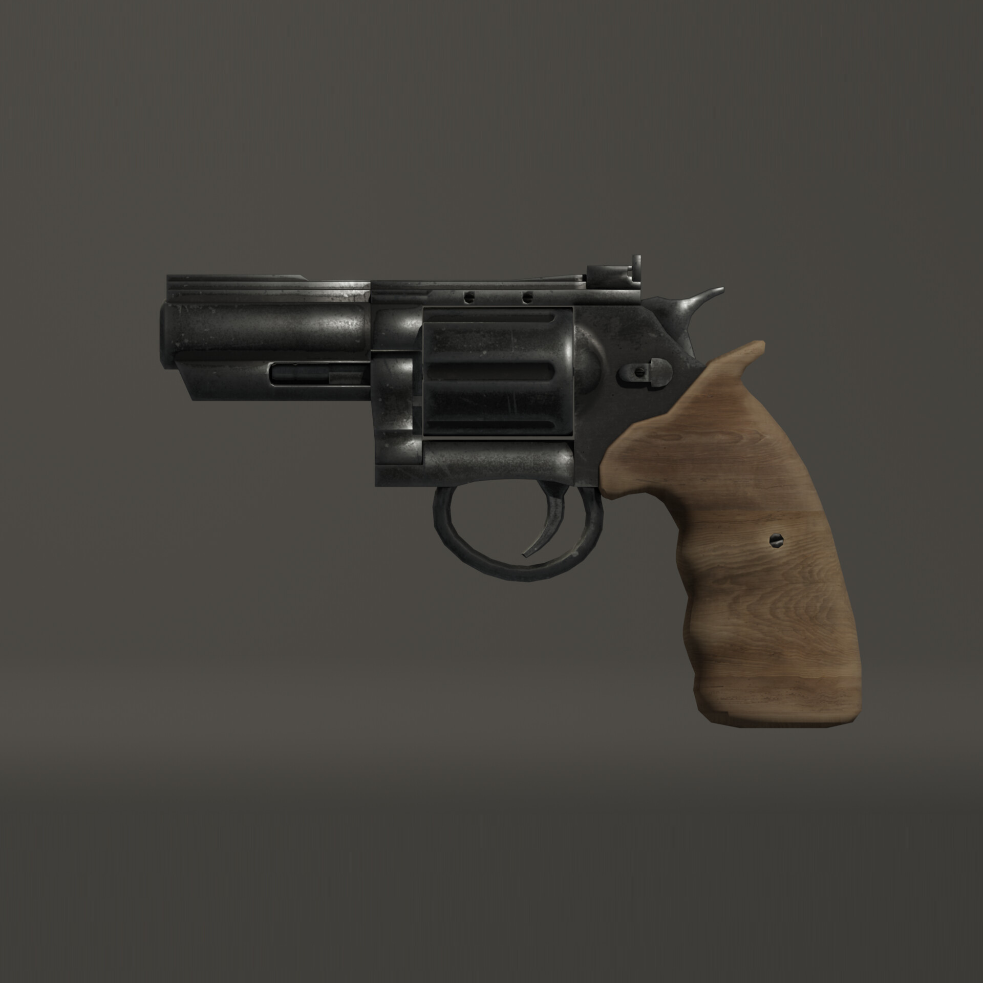 ArtStation - PBR Revolver practice