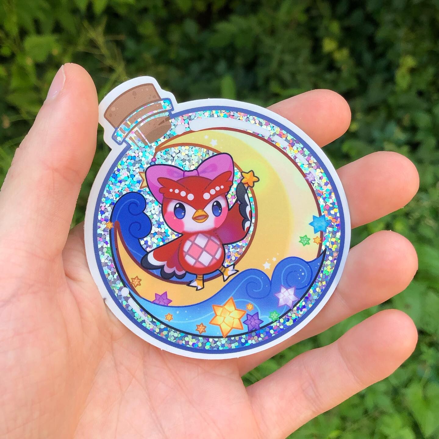 ArtStation - Animal Crossing - Celeste Sticker Design + Product