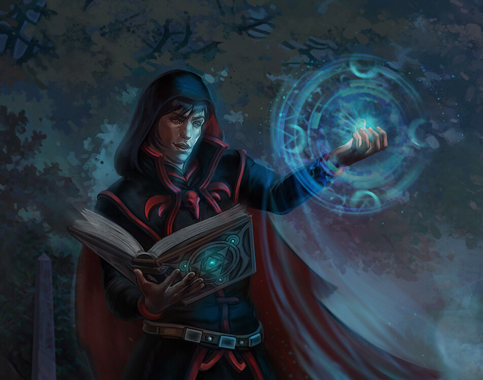 ArtStation - Summoning ritual (commission)