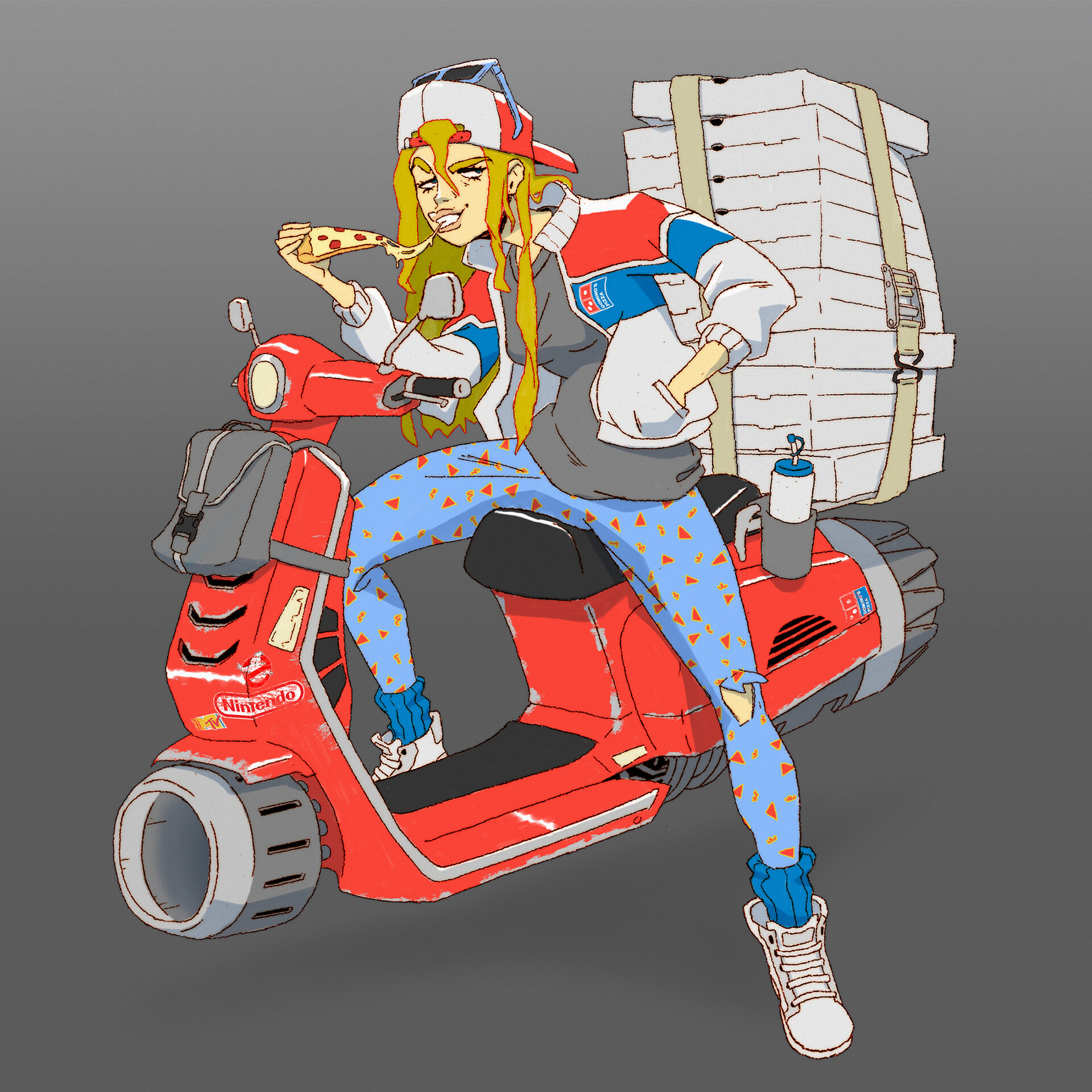 ArtStation - Express Delivery Rider
