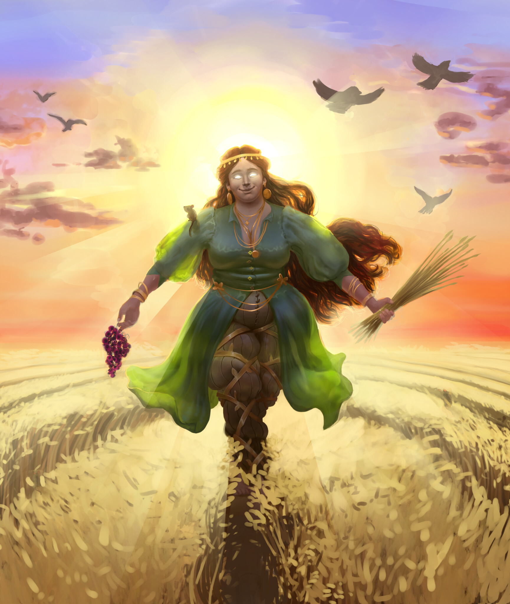 ArtStation - Harvest Goddess