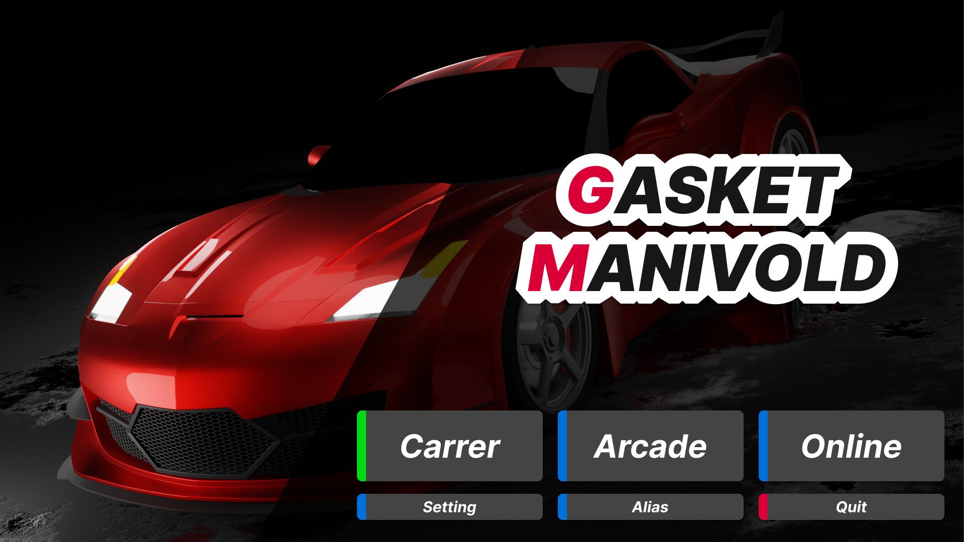 ArtStation - Racing Game UI Design Study