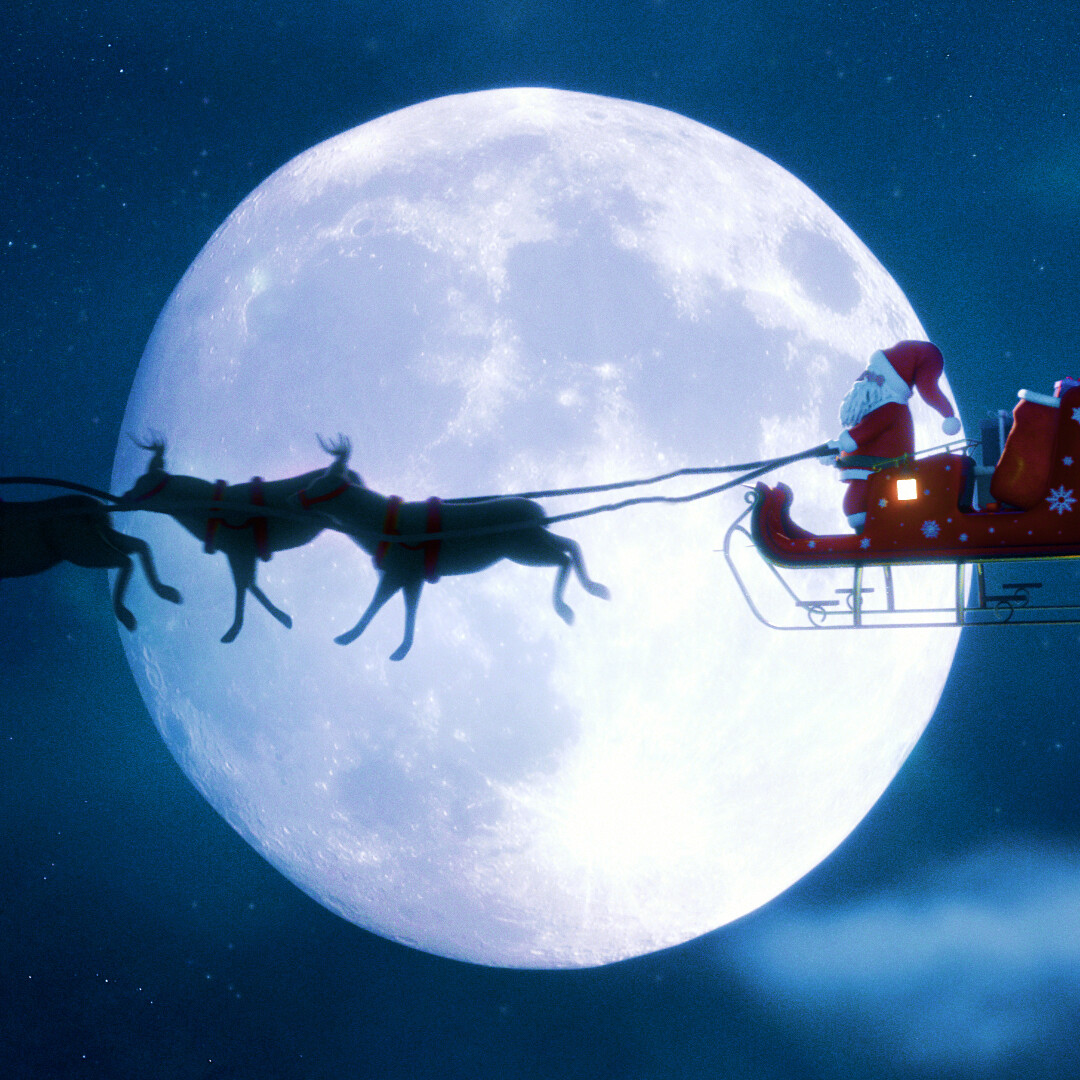 ArtStation - Merry Christmas | Santa 3d Animation