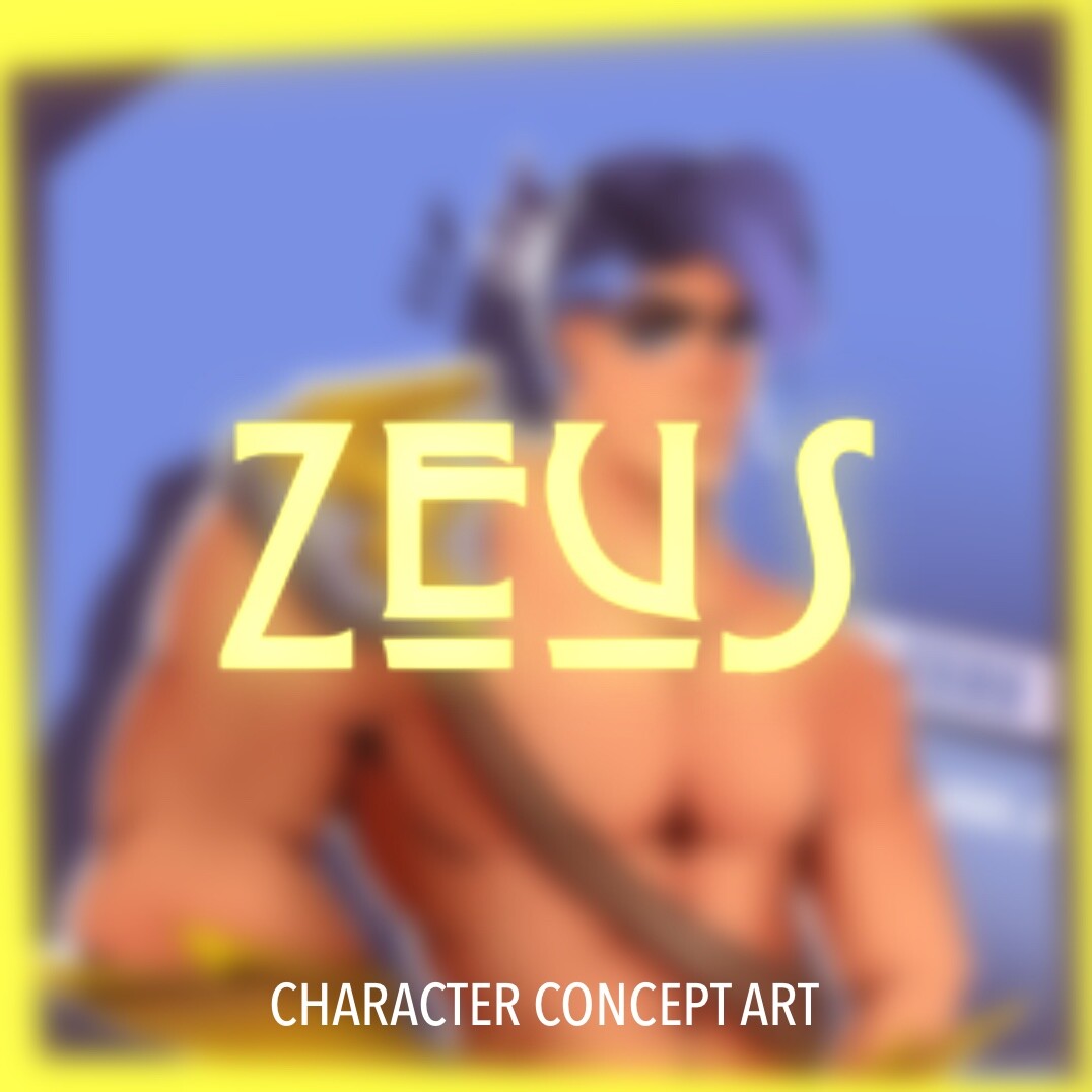ArtStation - Zeus Concept Art (Visual Novel Game)
