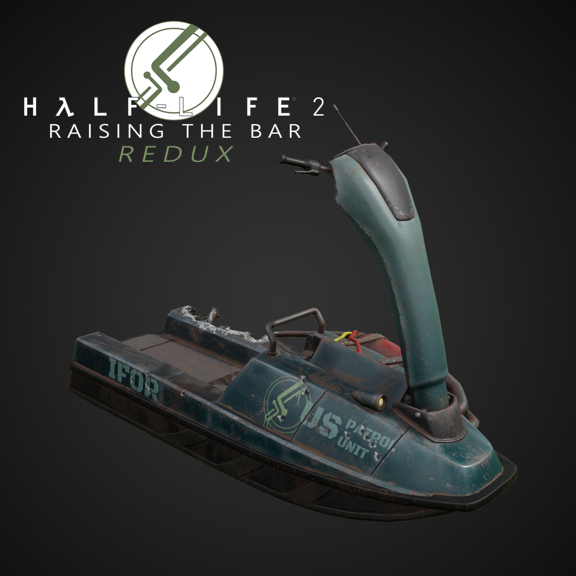 ArtStation - Half-Life 2 Beta RTBR JetSki