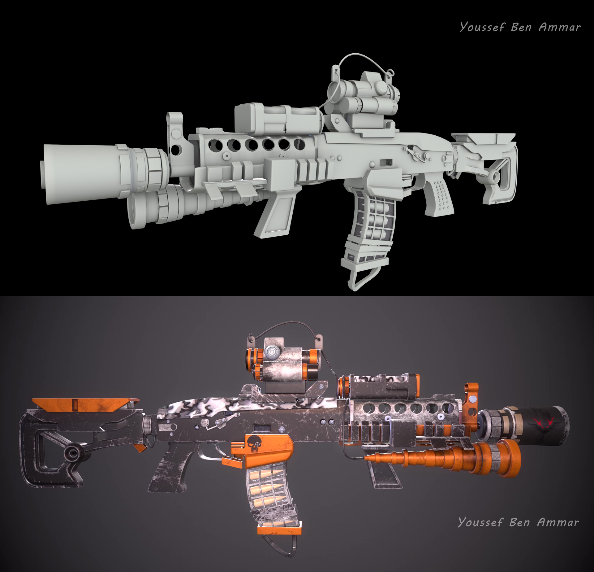 ArtStation - Gun