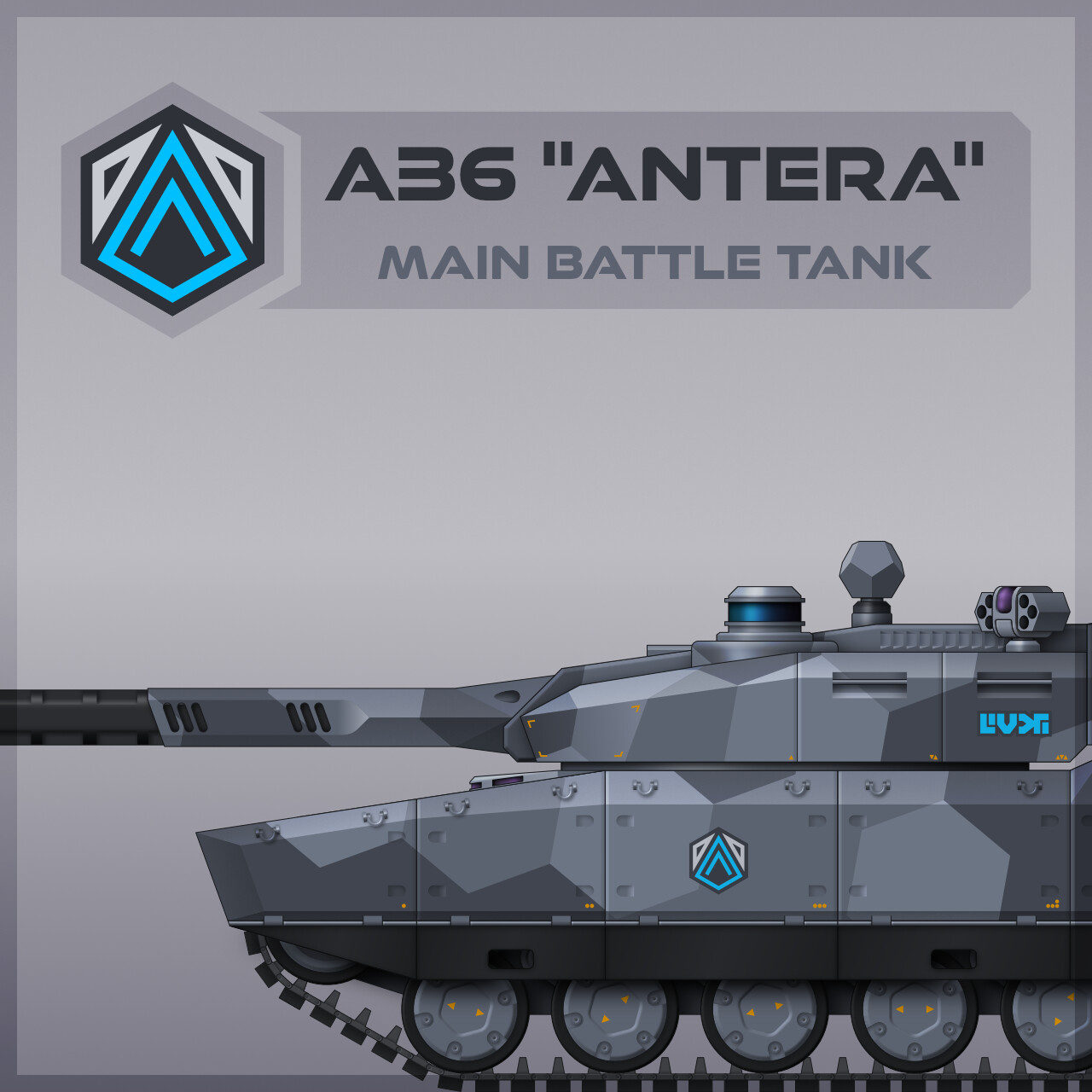 ArtStation - A36 "Antera" Main Battle Tank