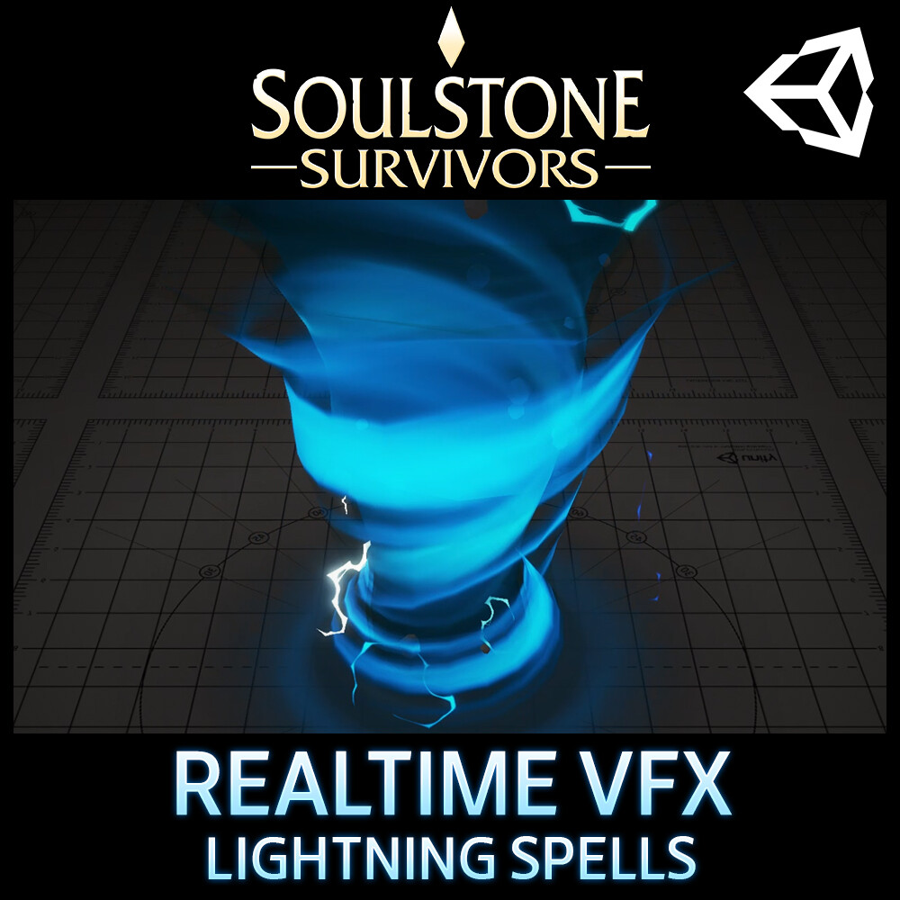 ArtStation - Soulstone Survivors VFX: ⚡Lightning Spells