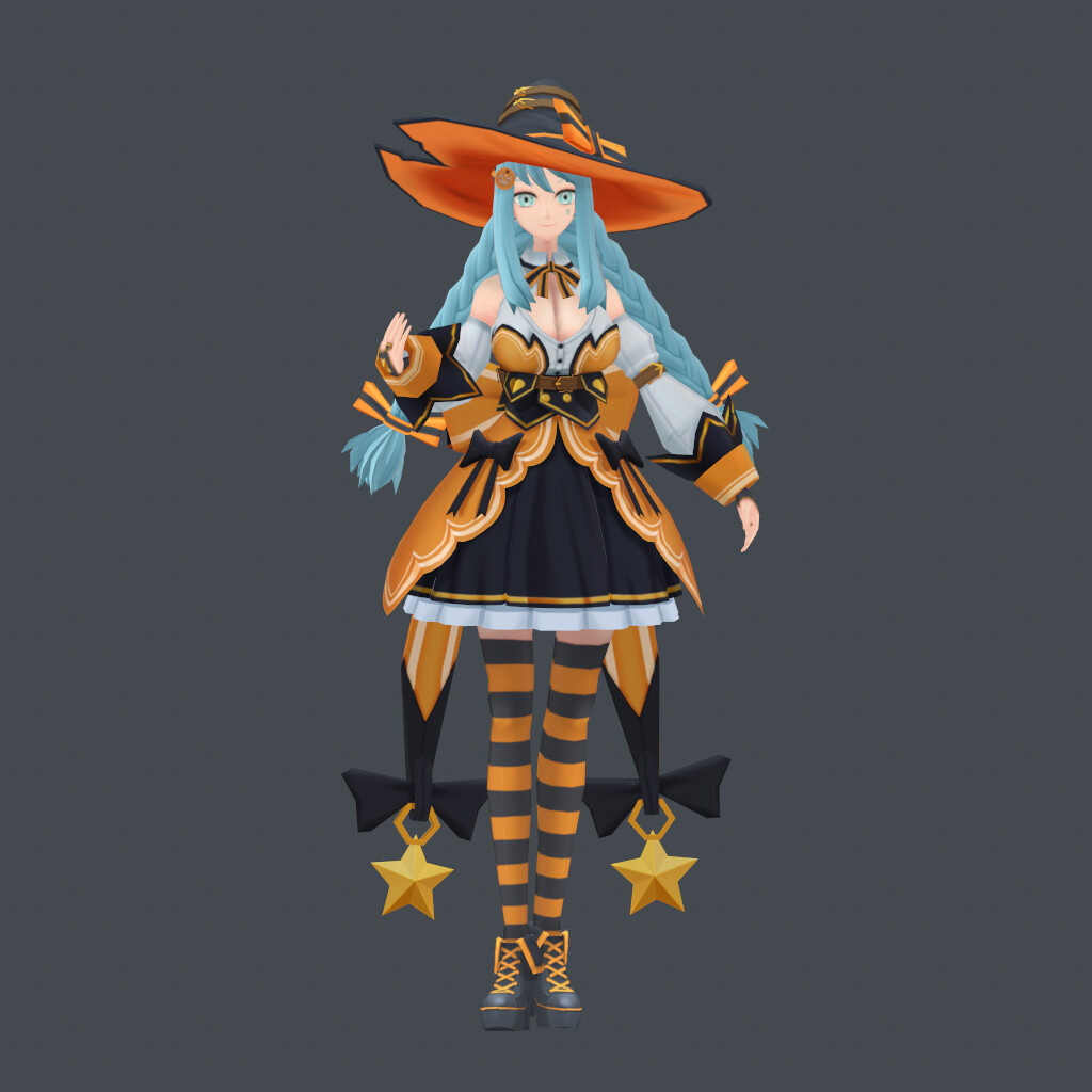 sung eun lim - ETERNAL RETURN Emma Hardy - Witch 3D Max