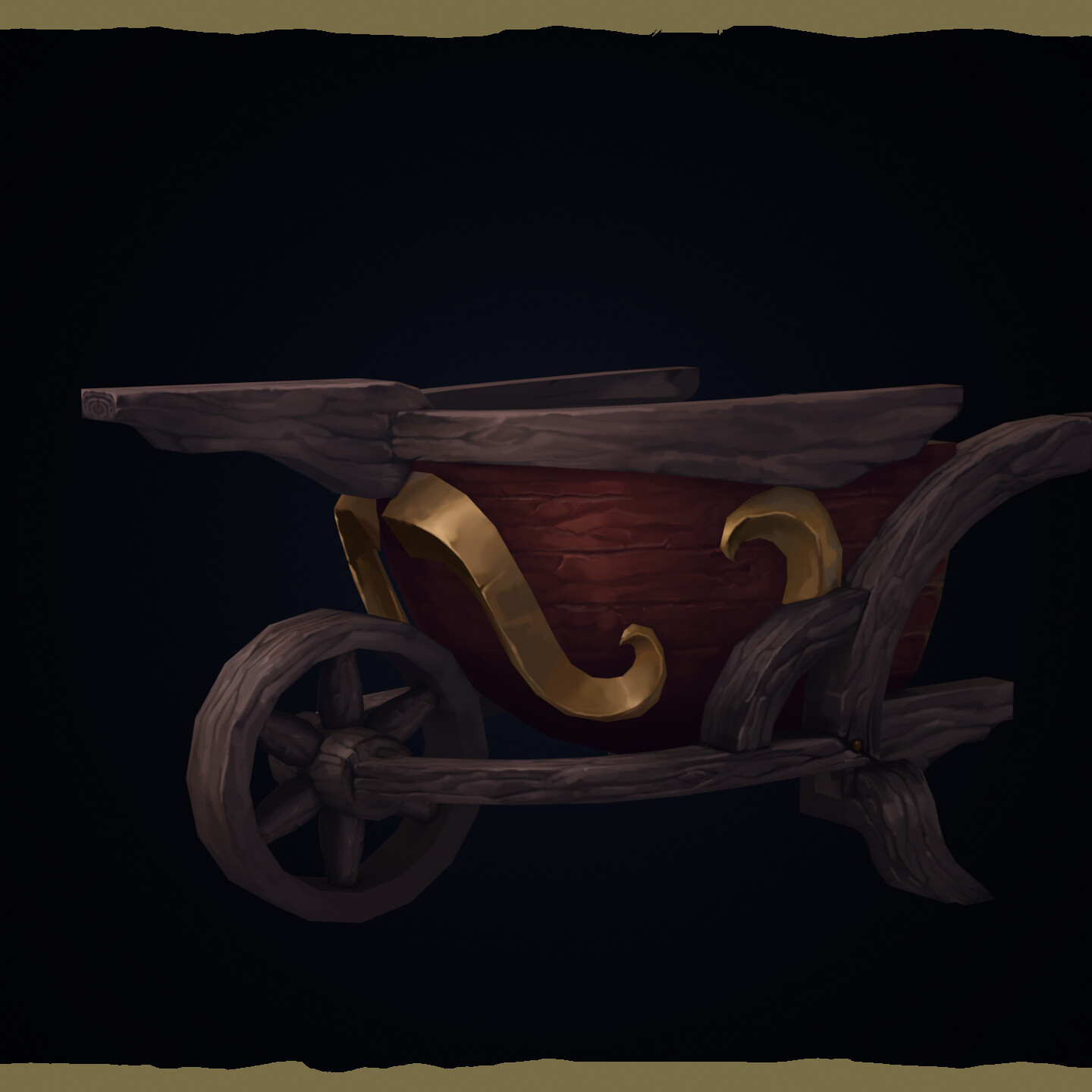 ArtStation - handpainted cart