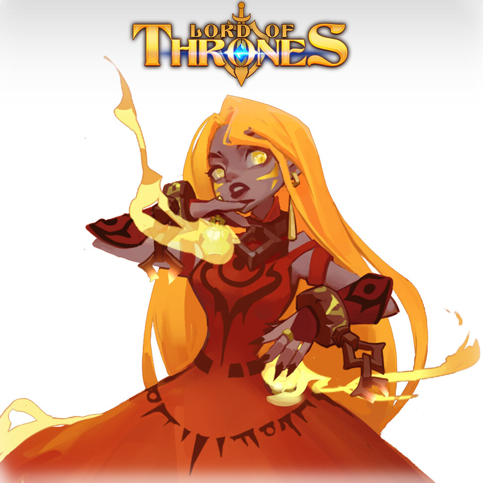 ArtStation - 雄心之上 Hero5 吉妮维尔 Guinevere