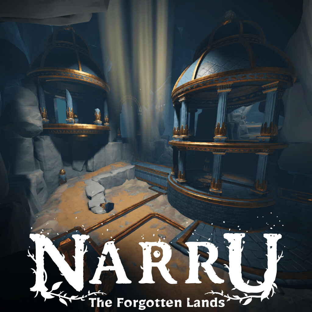 ArtStation - Narru: the Forgotten Lands - Caves Level Design & Art