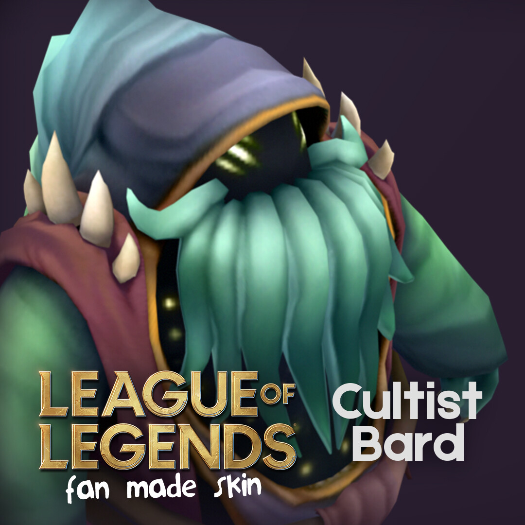 ArtStation - Cultist Bard (fan made skin)