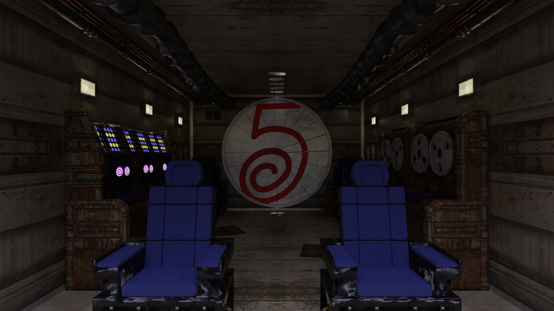 ArtStation - Nikatine's Mystery Science Theater 3000 Style Intro and Outro