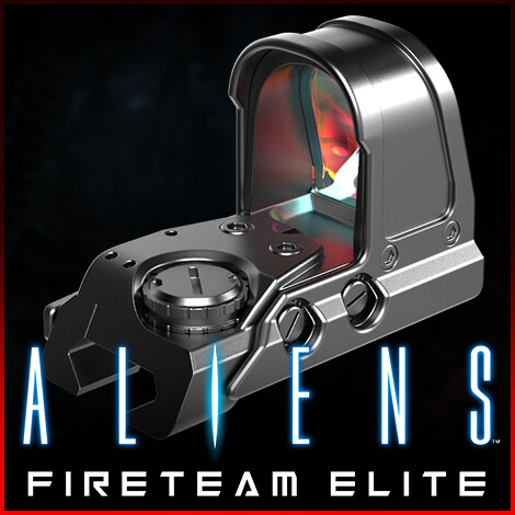 ArtStation - Aliens Fireteam Elite - Weapon Attachments
