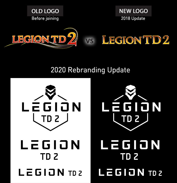 ArtStation - Legion TD 2 - Rebranding (Logo and Logotype)