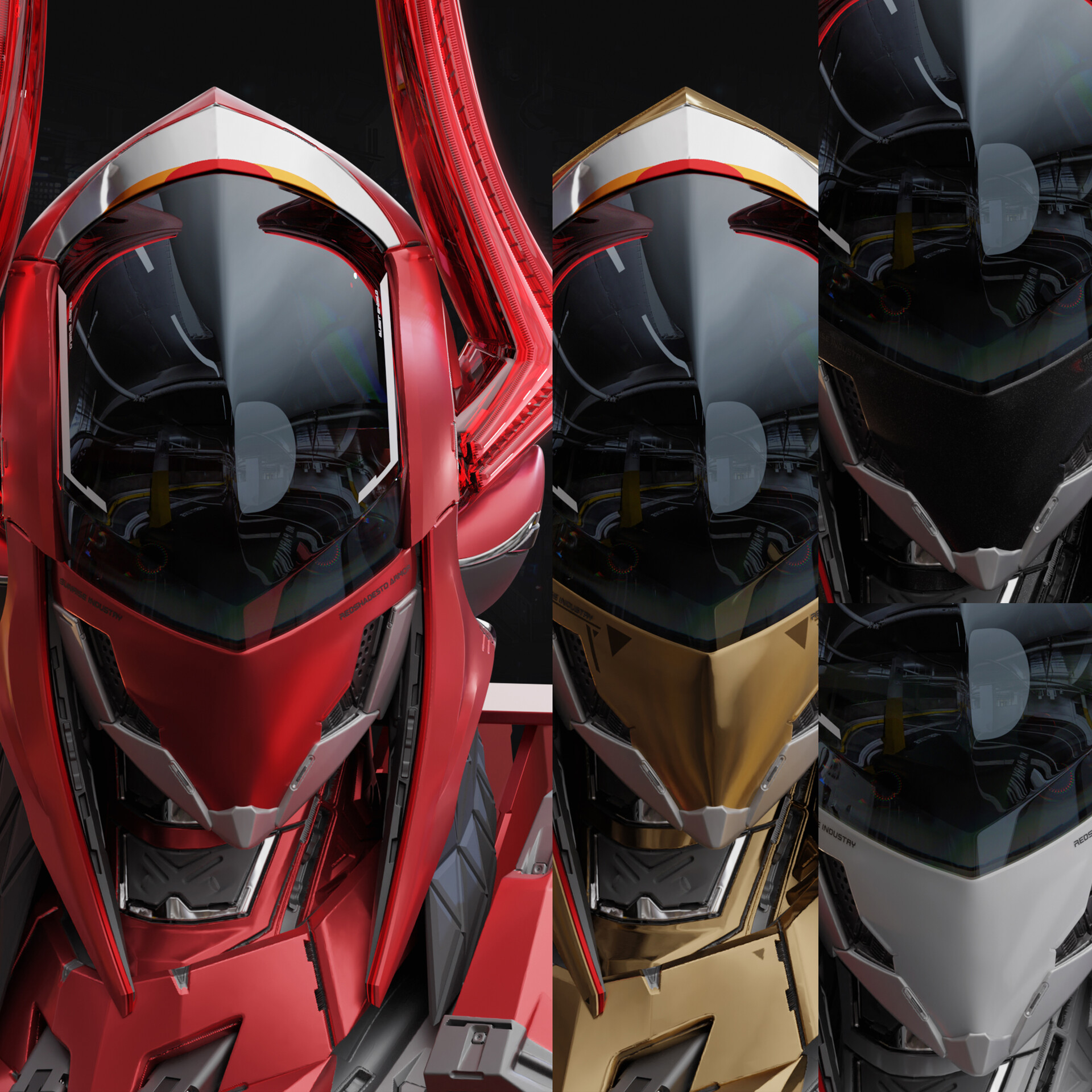 ArtStation - Mecha Xpander - Alternative Shells