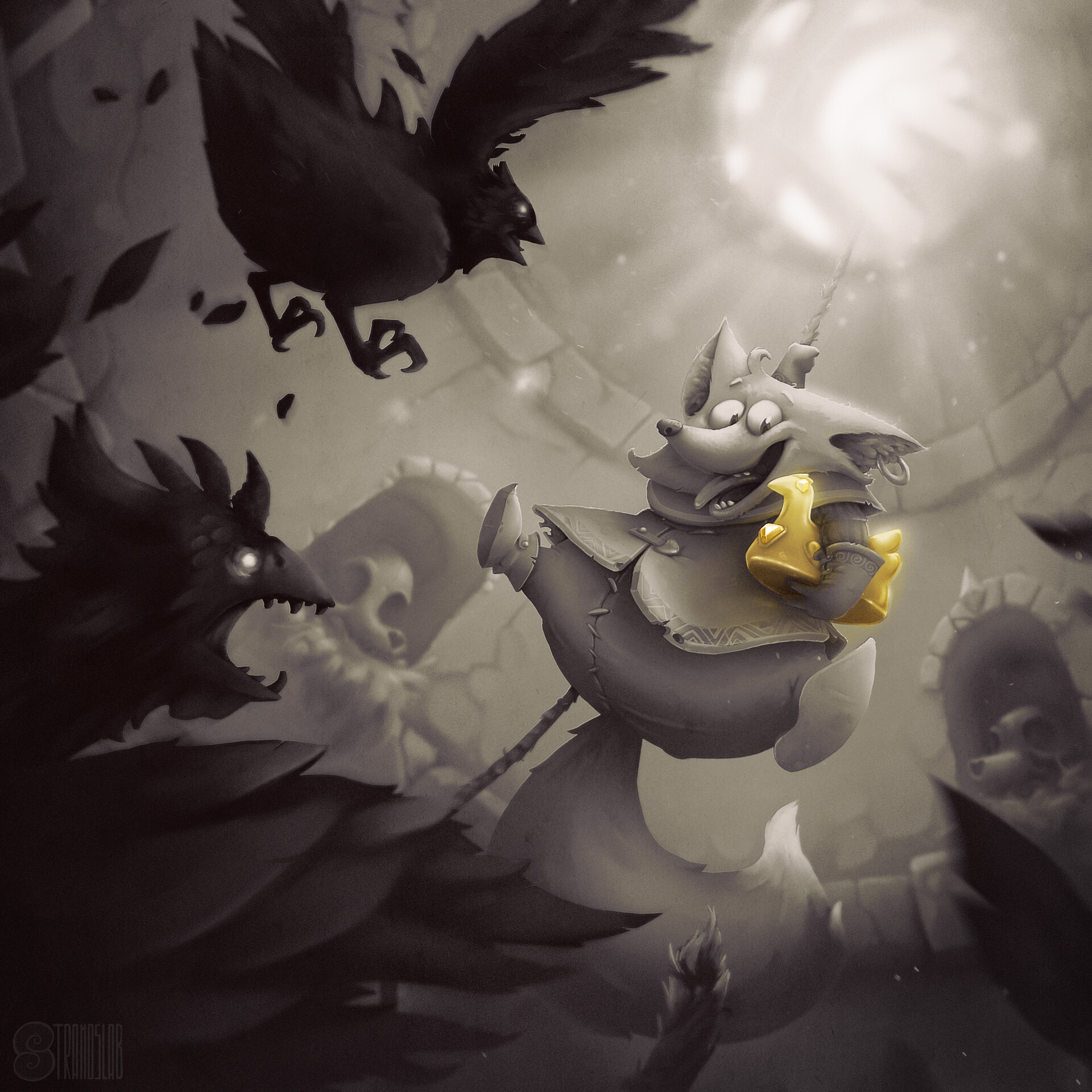 ArtStation - Fox adventurer