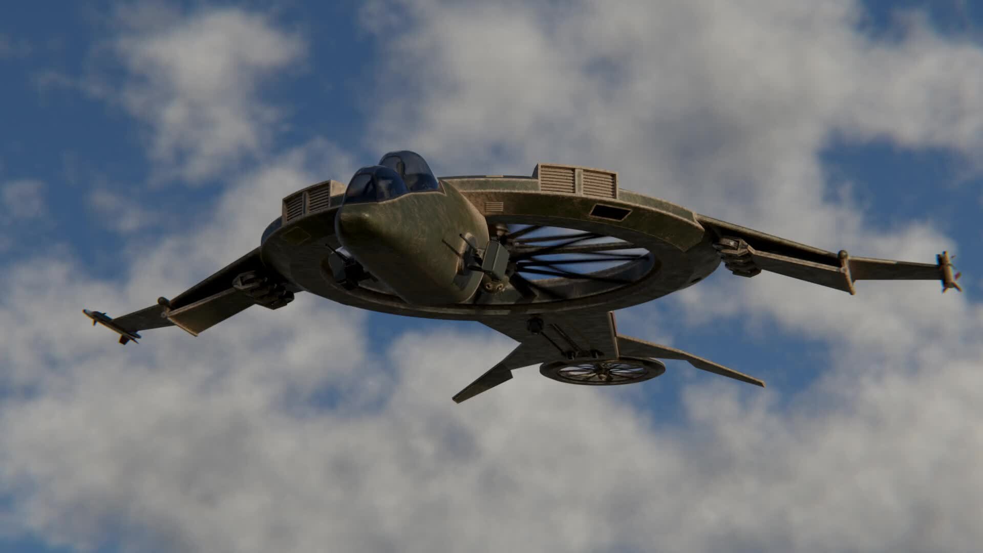 ArtStation - Strange Helicopter Concept