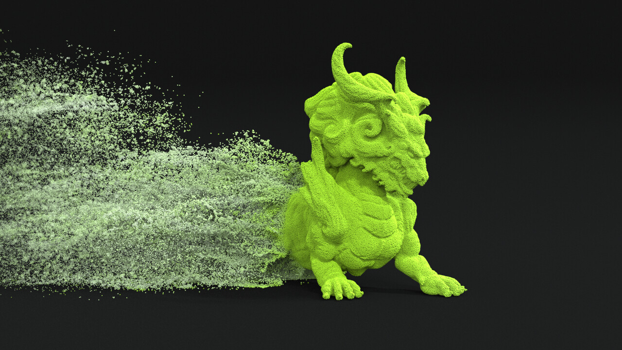 ArtStation - Reconstructing Dragon Statue