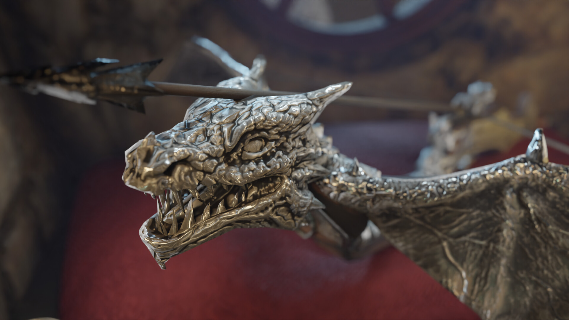 ArtStation - Dragon Crossbow for Kaino challenge