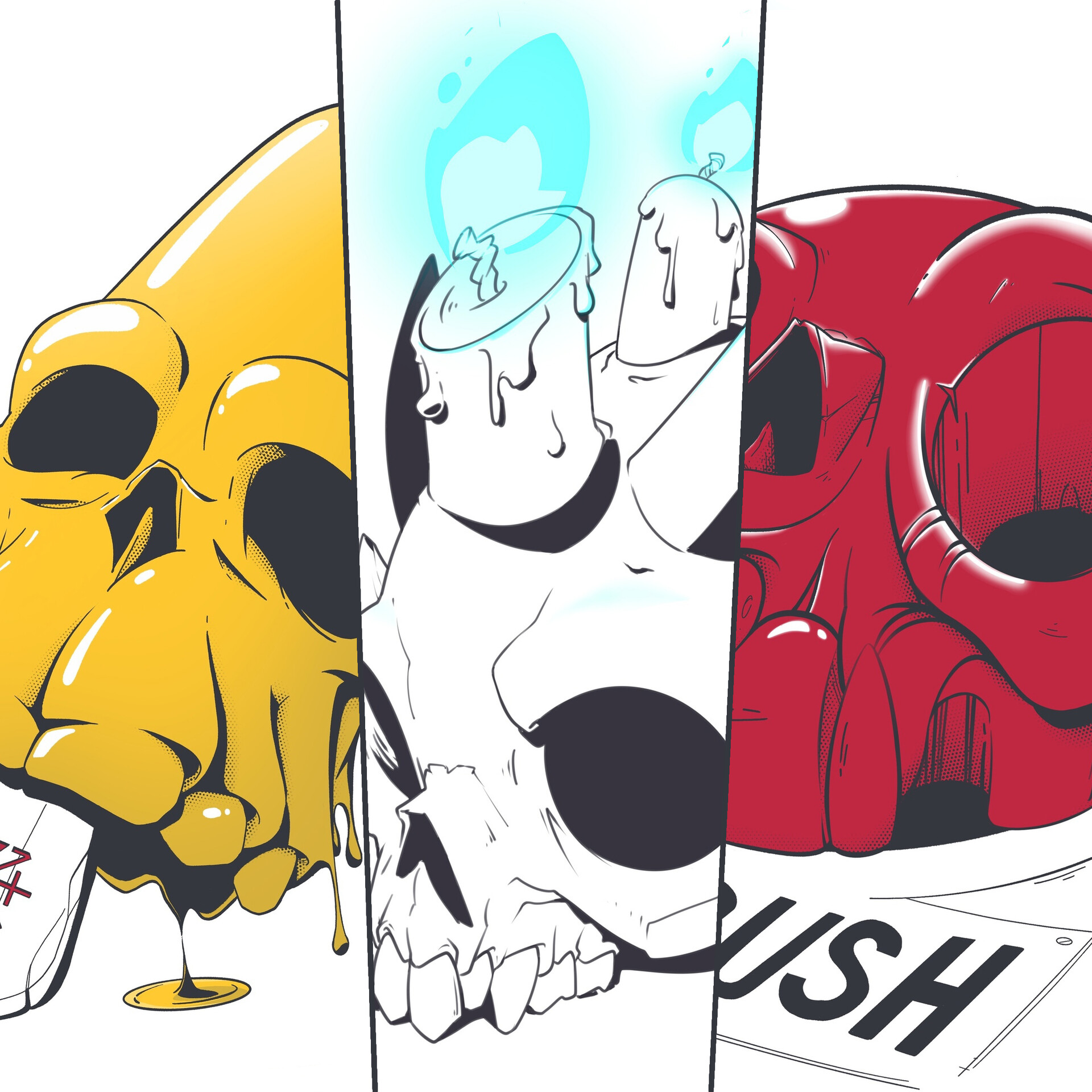 ArtStation - Random skull