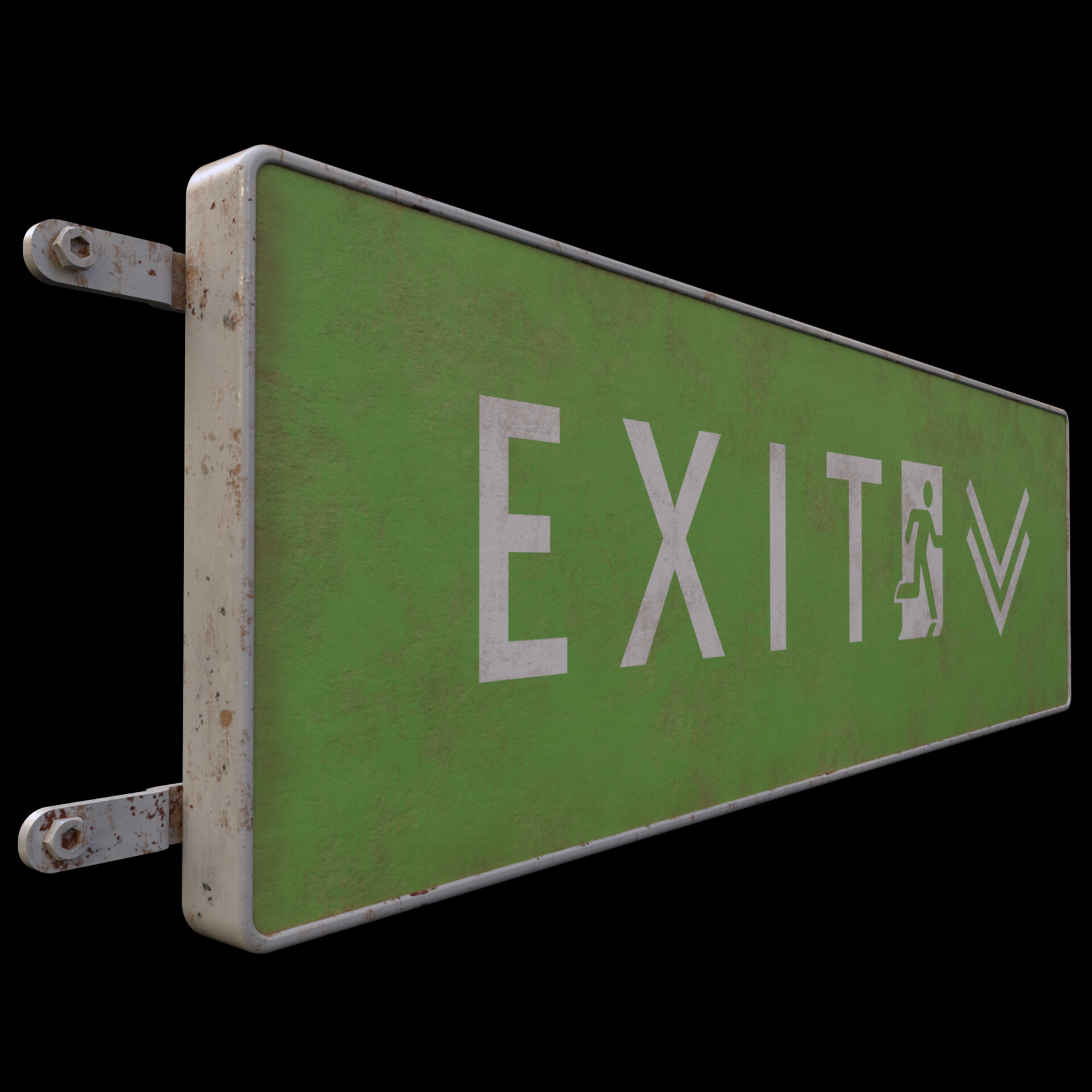 ArtStation - EXIT SIGN