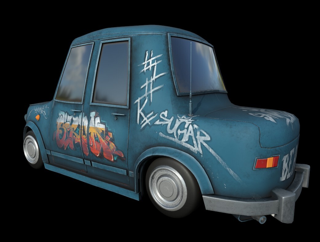 ArtStation - 3D Car Texture Texture