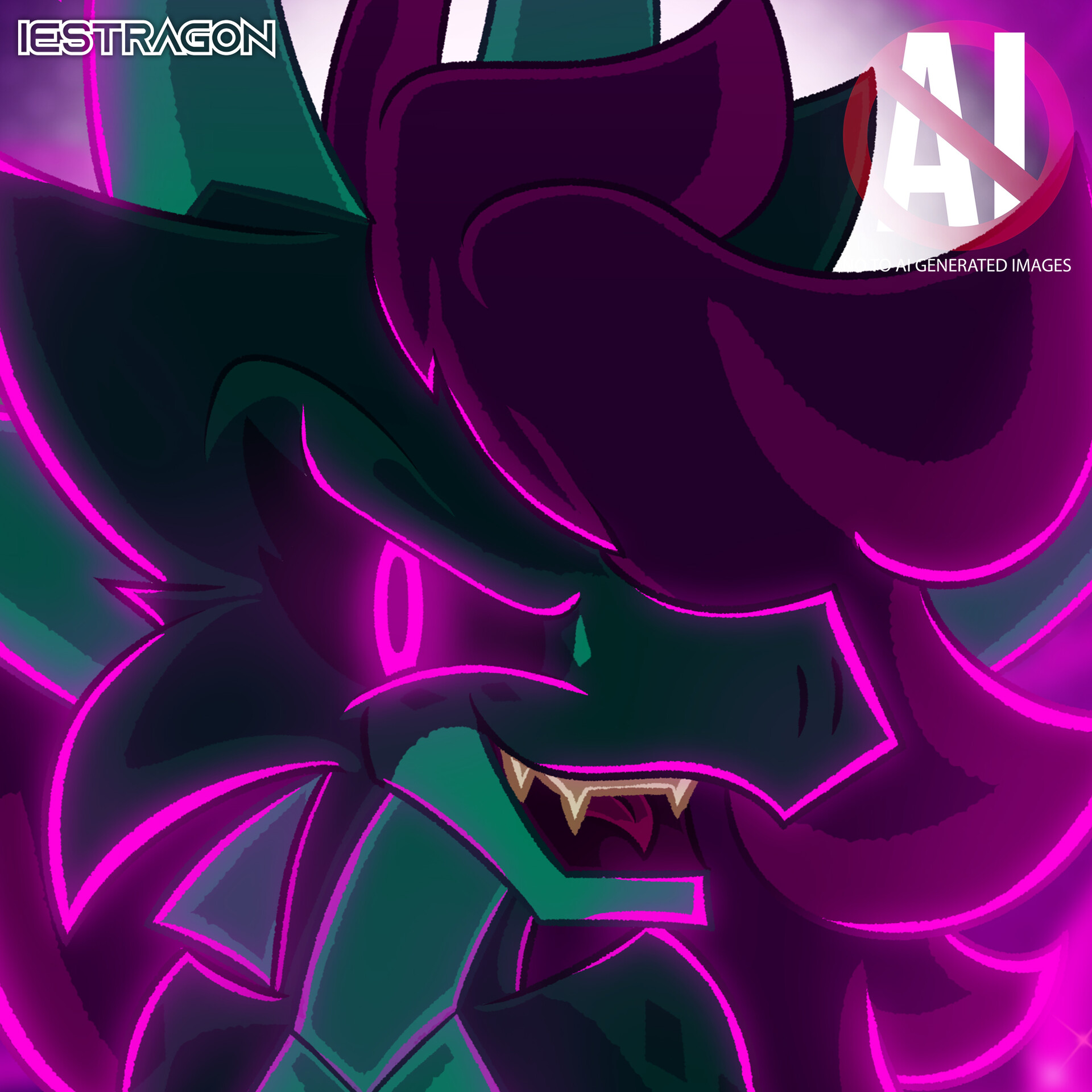 ArtStation - Shade the Dark Magic Dragon