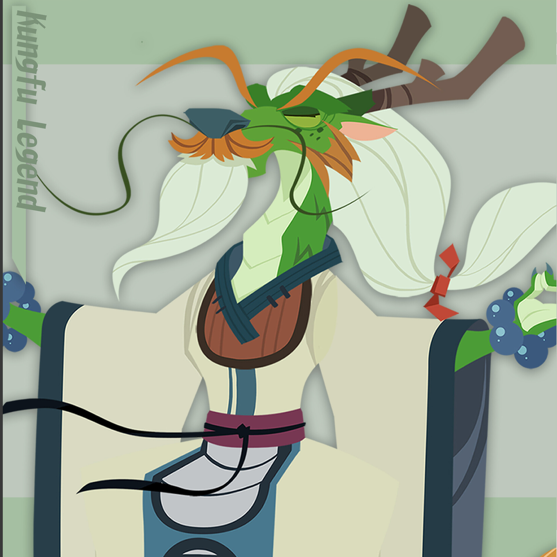 ArtStation - Kung fu Legend_Dragon Master