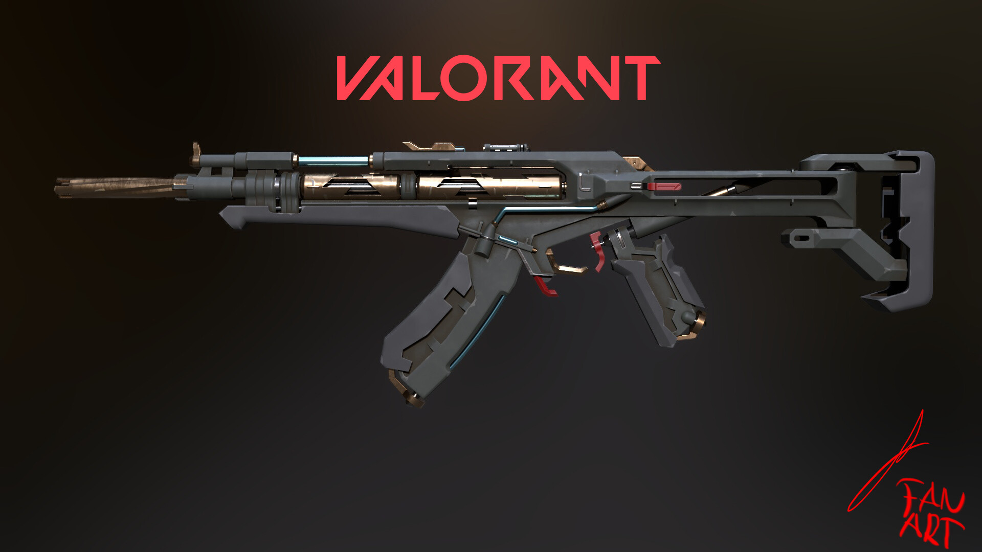 ArtStation - Vandal - Cryostasis from VALORANT - 3DFanArt