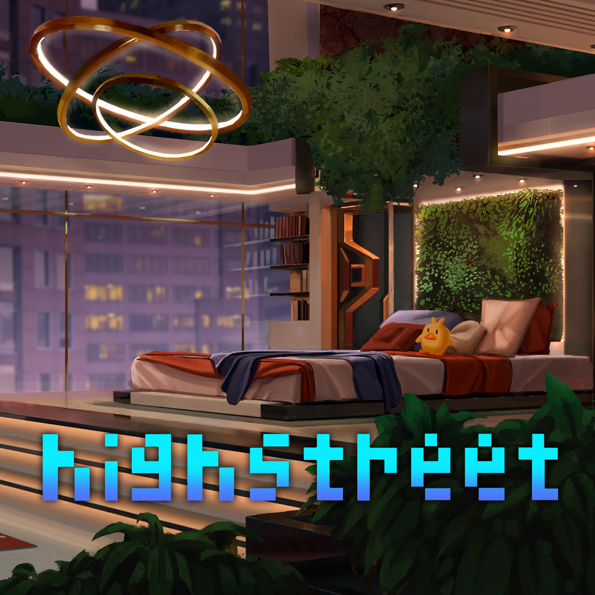 ArtStation - Two Bed-room room in Solarium Tower