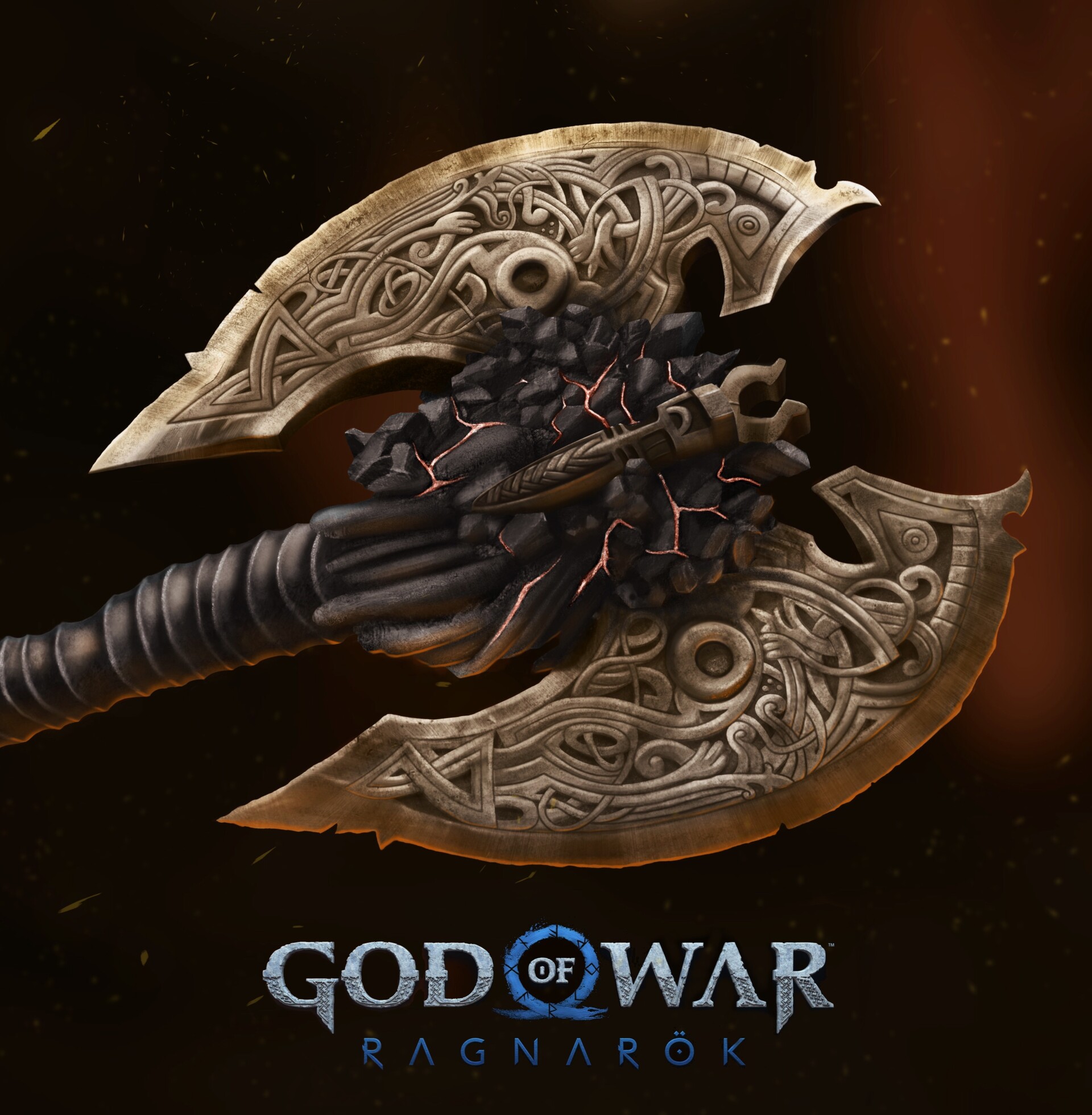 ArtStation - Múspelvedr | Axe for God of War: Ragnarök