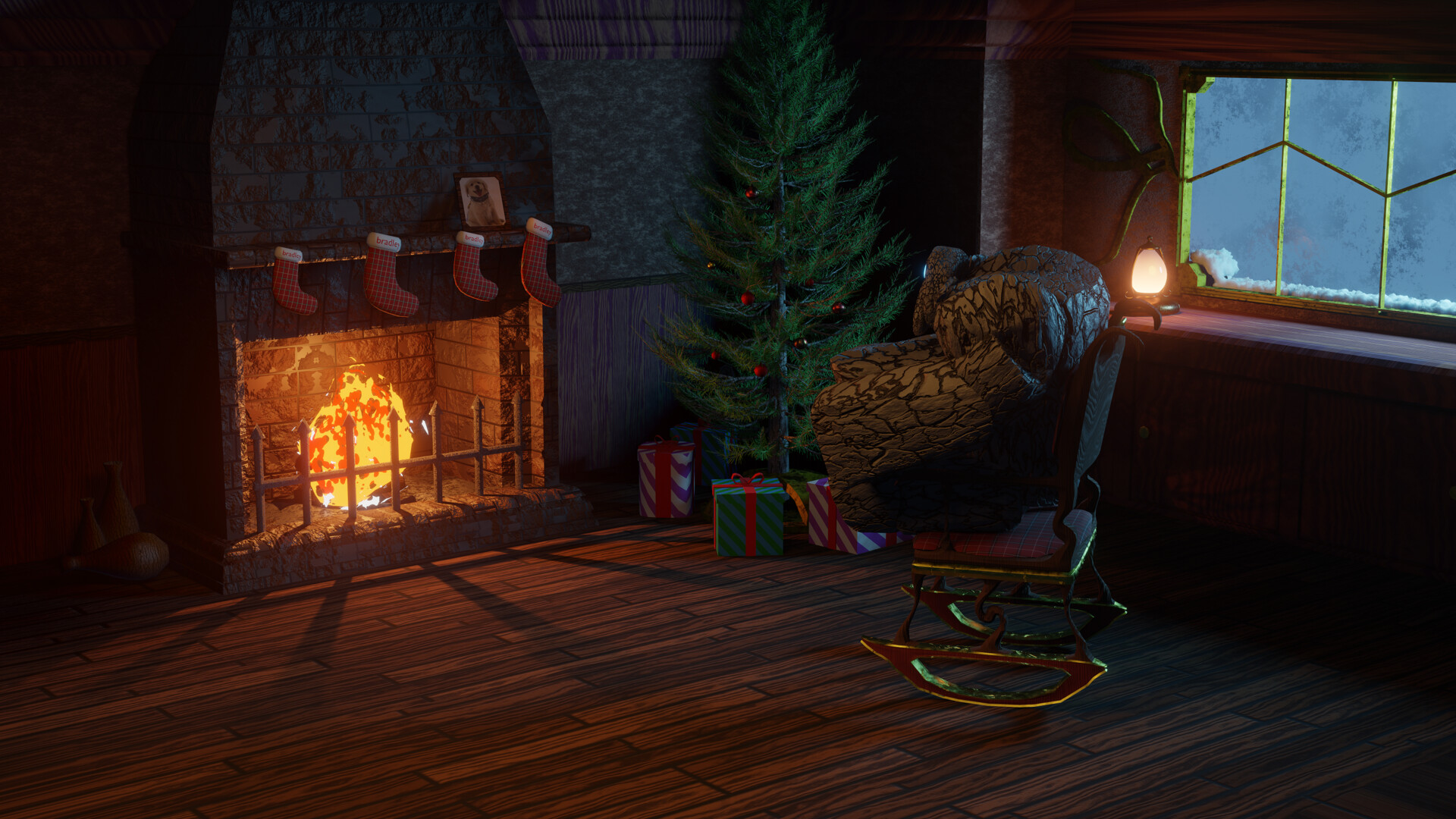 ArtStation - Fire Side