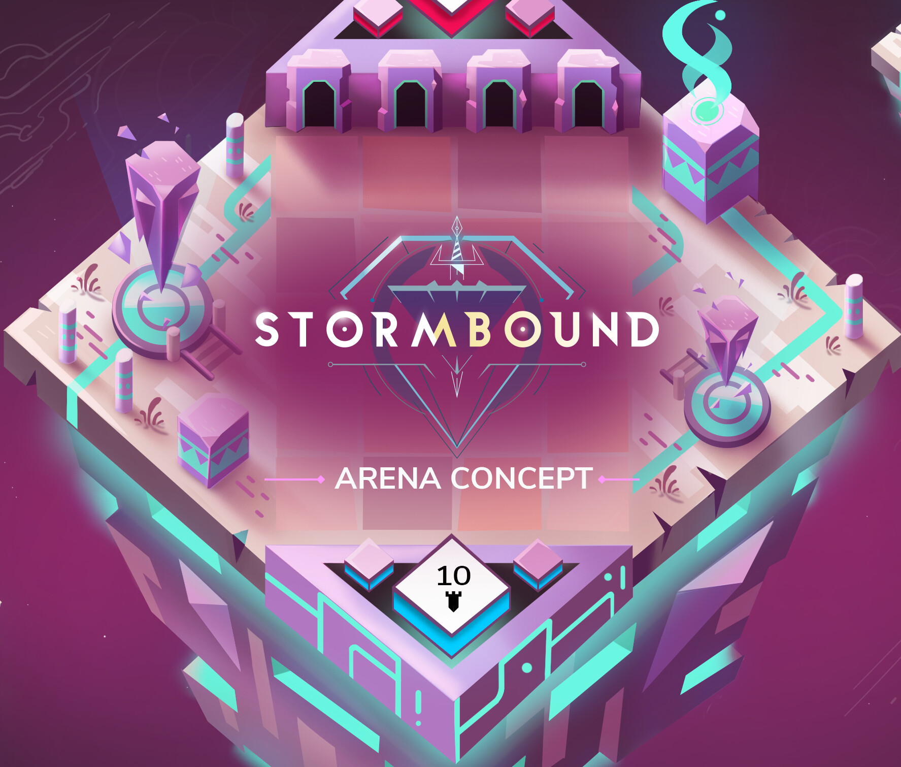 ArtStation - STORMBOUND Ancient Arena Concept