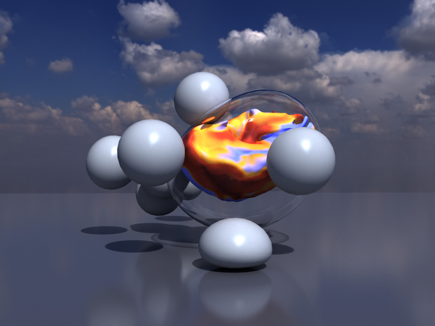 ArtStation - Smoke simulation + vellum simulation. Houdini + Redshift ...