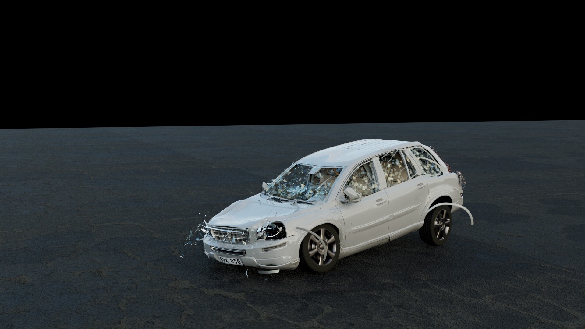 ArtStation - Car Crash - Houdini