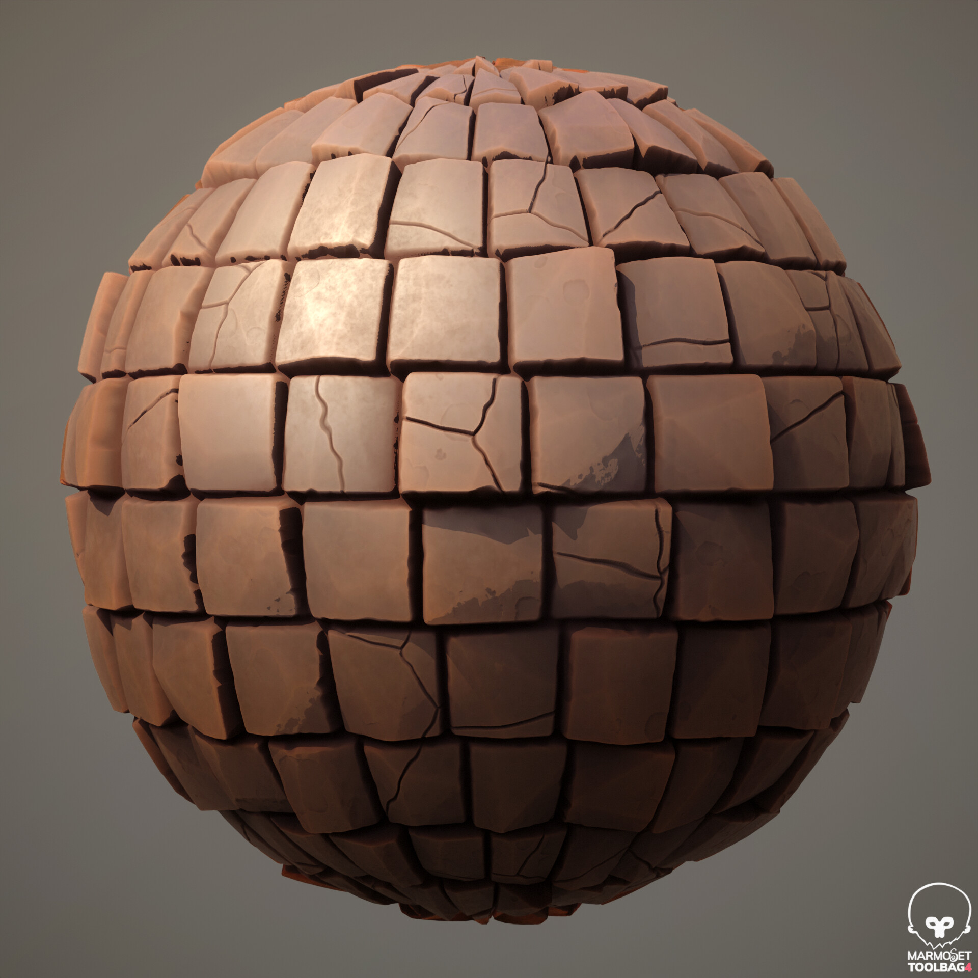 ArtStation - Stylized Old Castle Stone Material