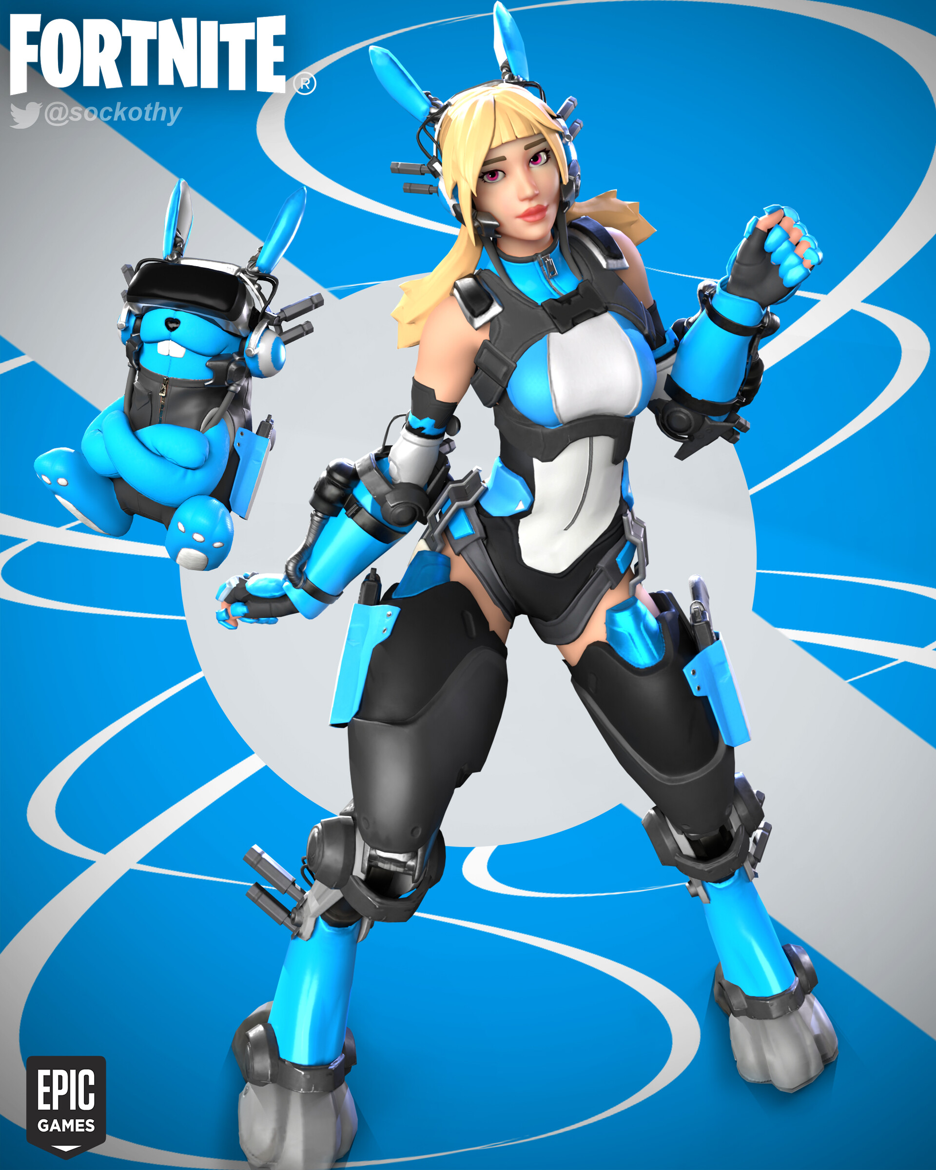 ArtStation - Bani - Fortnite Skin Concept [FAN MADE]