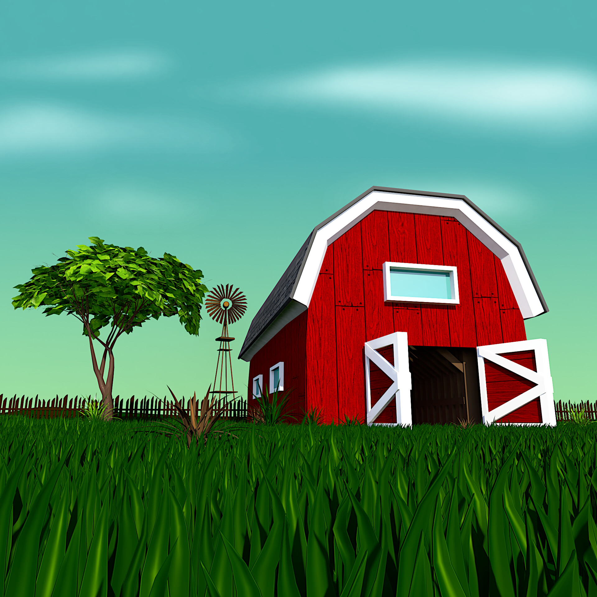 ArtStation - Roblox Chicken Simulator Toy Background