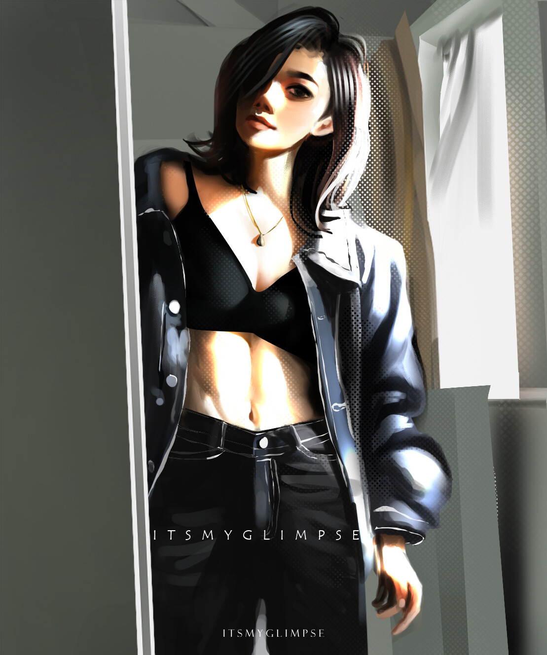 ArtStation - Morning mirror