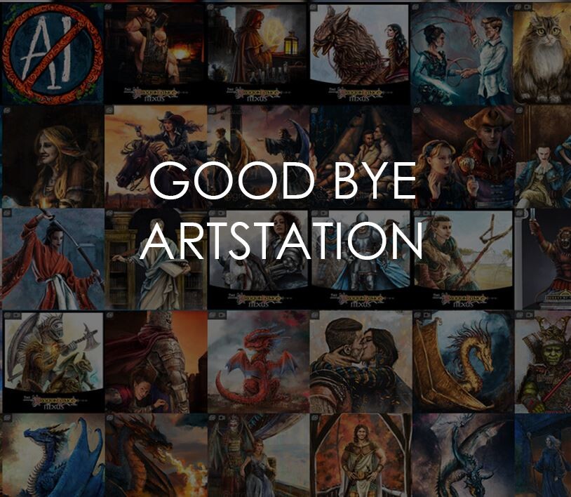 ArtStation - Goodbye artstation - greenedera.com