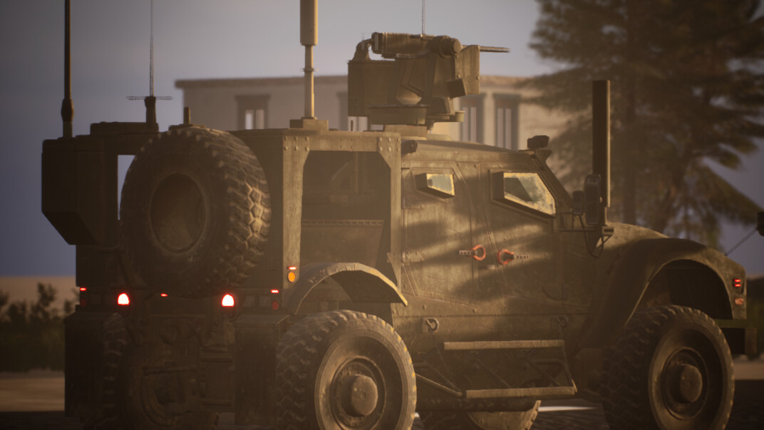 ArtStation - Vehicle Animation in Unreal Engine