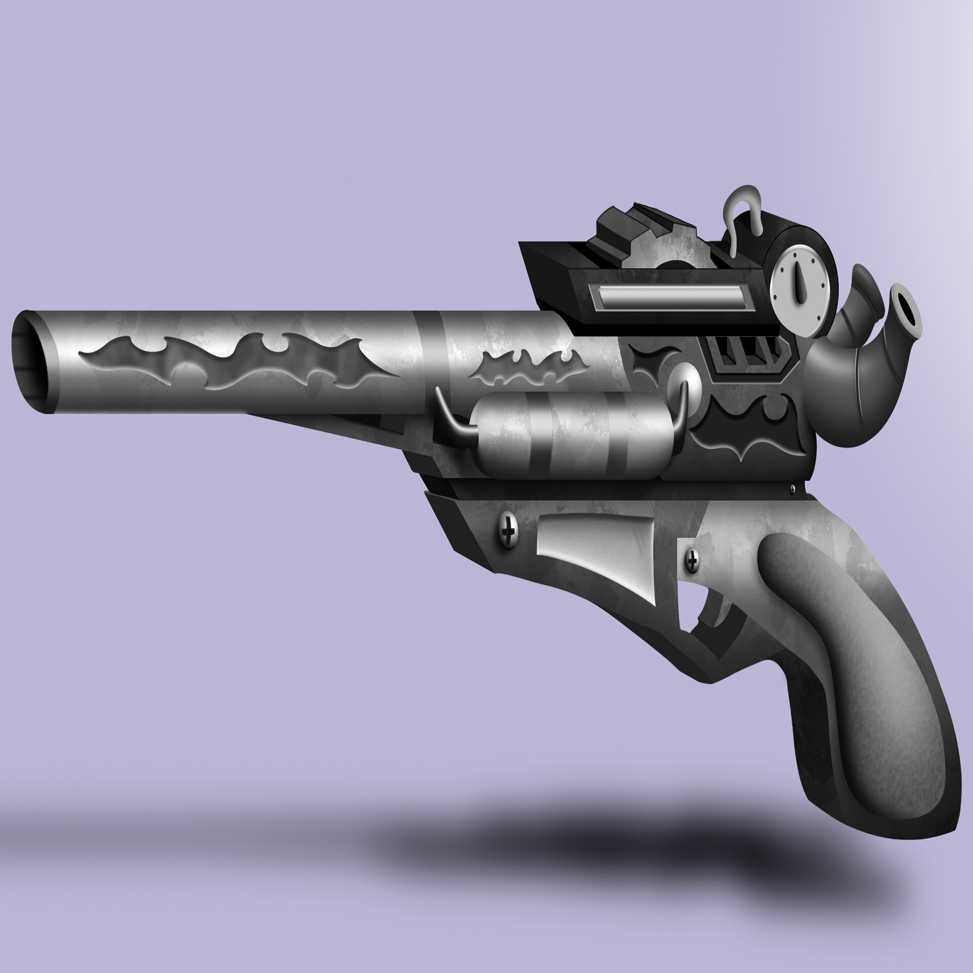 ArtStation - Wild West X Steampunk Weapon Design