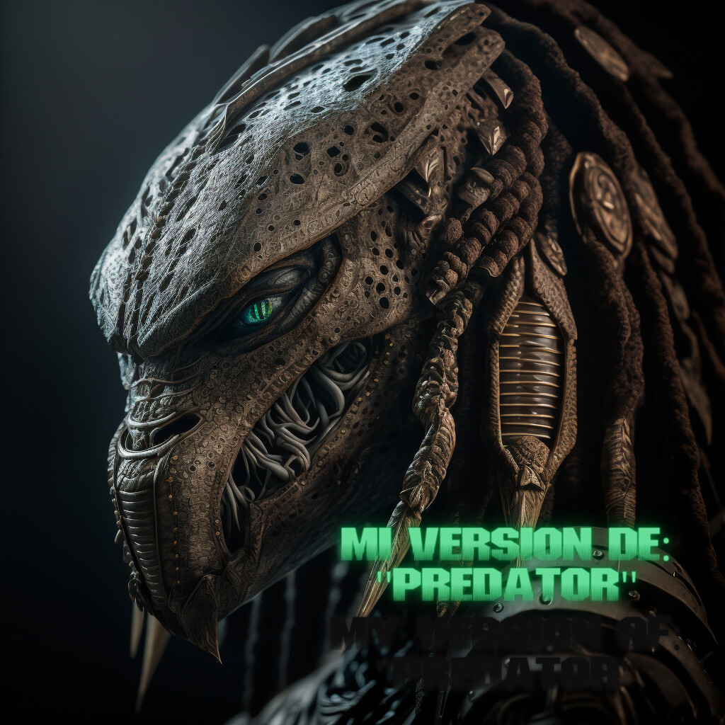 ArtStation - Mi version de: ''PREDATOR'' - My version of "PREDATOR".