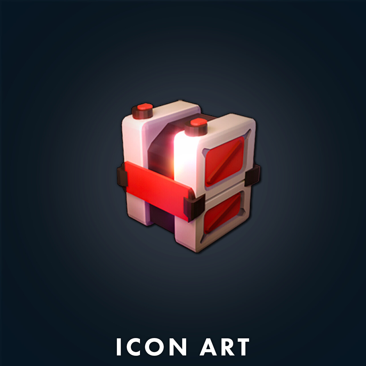 ArtStation - 3D based Icon Art - Undead World