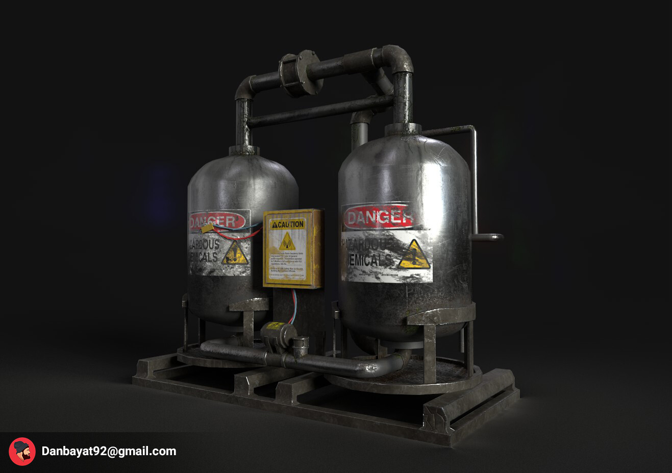 ArtStation - HEISENBERG STEEL TANK